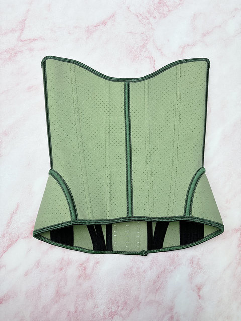 Hourglass corset, latex abdominal control, back heightening, anti ...