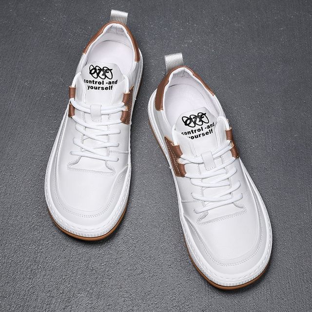 European men's shoes 2024 spring and autumn new wide-foot tilt-toe ...