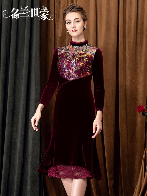 Minglan Shijia mother's wedding dress noble Xi mother-in-law wedding ...