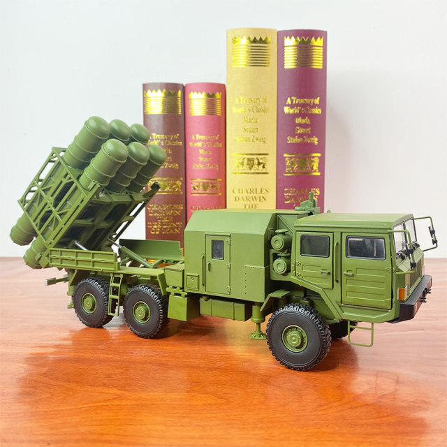 1:30 Land-based Hongqi 16A anti-aircraft missile launcher alloy model ...