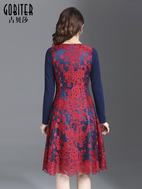 Gu Beisha brand spring and autumn three -dimensional embroidery lace ...