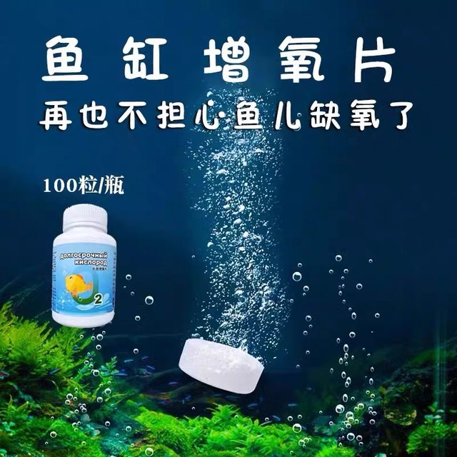 Fish tank oxygen tablet particles increase oxygen bubble landscaping ...