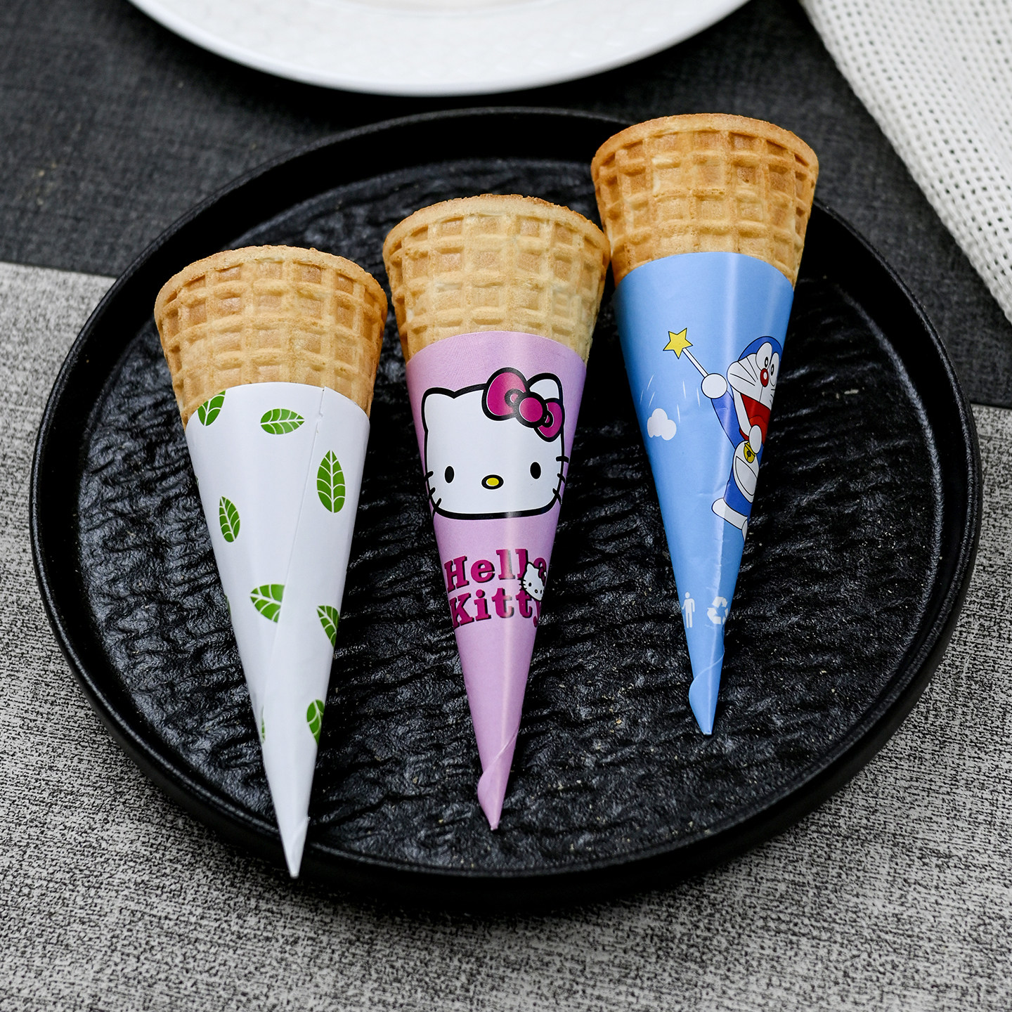 23 Degree Thickened Crispy Ice Cream Cone Shell - 400 Pack