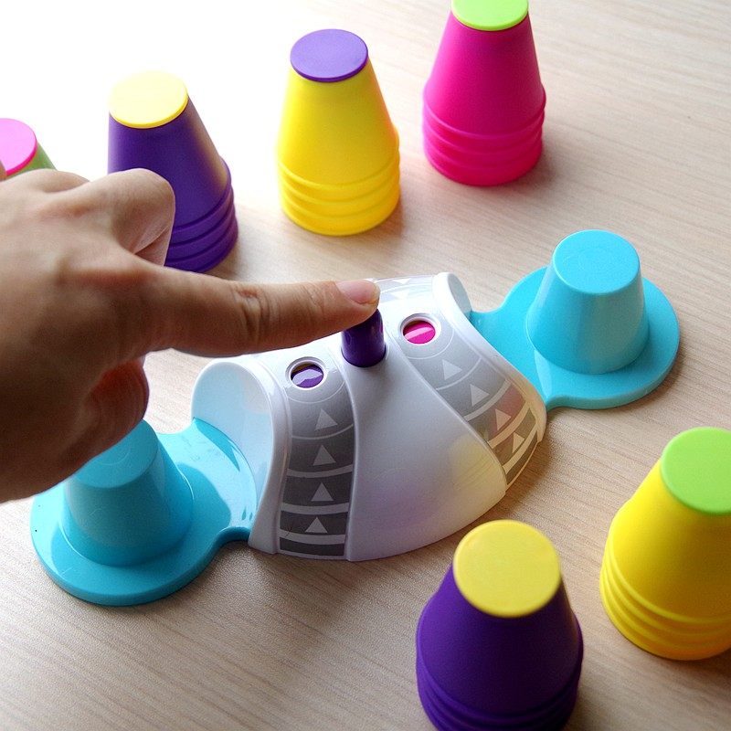 Speed Stacking Cup - Kindergarten Puzzle Toy for Children's Logic ...