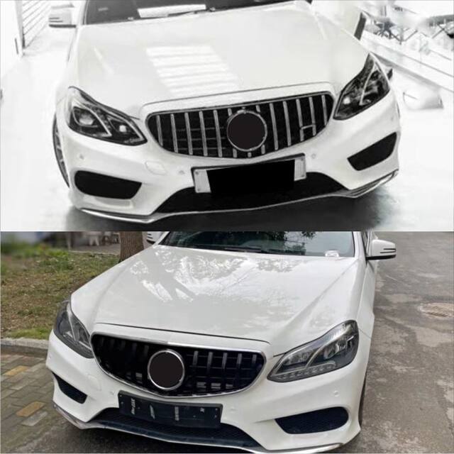 Suitable for E-class Mercedes-Benz W212 center grille E200 Gypsophila e300l modified 14 e260 ...