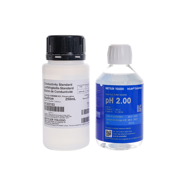 Ph Standard Solution Mettler Ph Standard Buffer Solution 250ml Bottled Acidity Meter ...