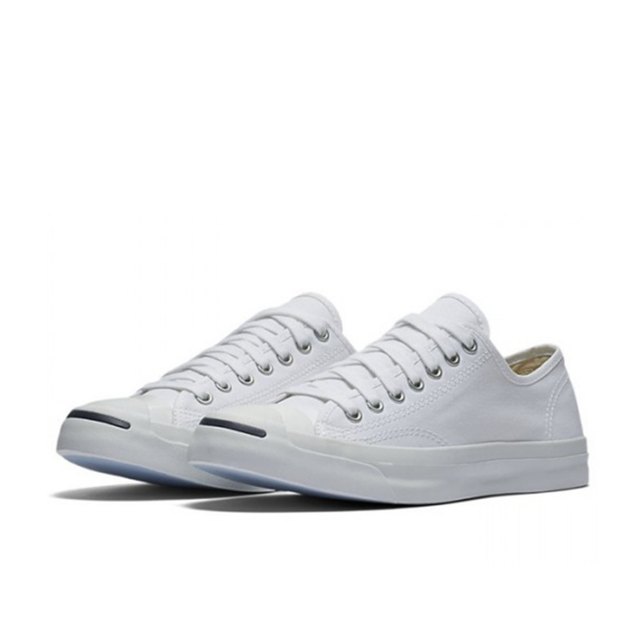 CONVERSE Converse open smile canvas shoes white classic men's and women ...