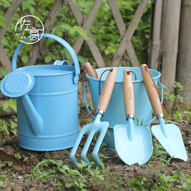 Planting tools kindergarten outdoor gardening children digging soil and ...