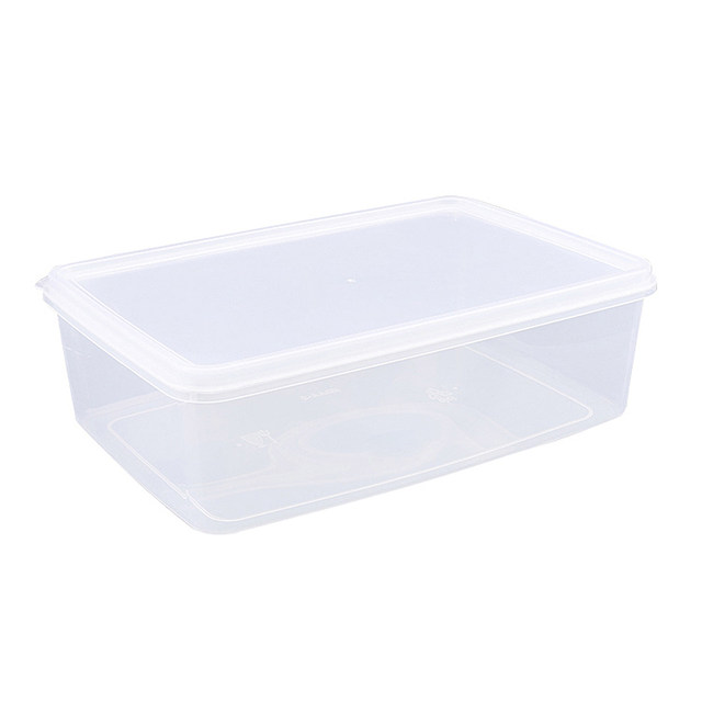 Fresh-keeping box transparent plastic box rectangular refrigerator ...
