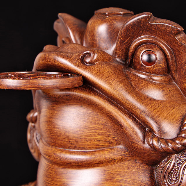 Lucky golden toad ornaments to gather wealth, three-legged golden toad ...
