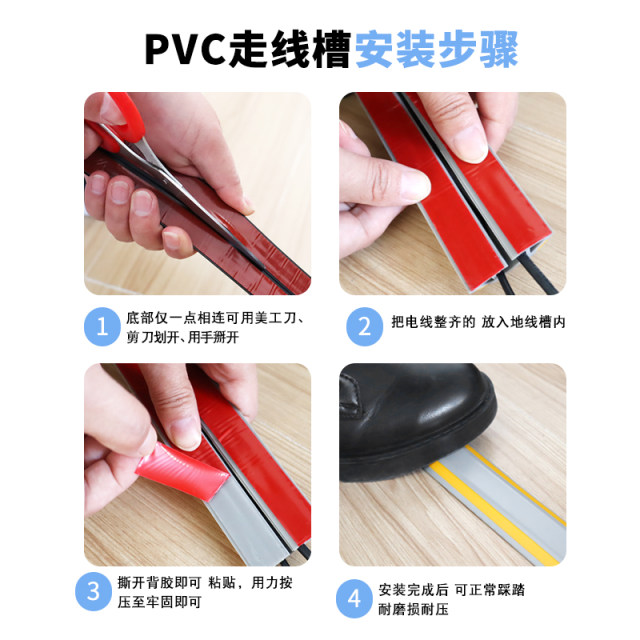 Wire holder, routing artifact, no need to punch holes, traceless ...