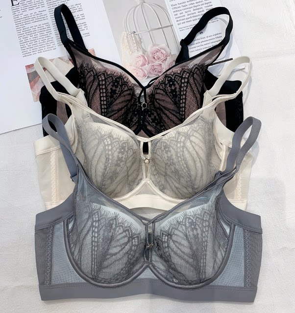 Genuine Ojei new bras 8421BC cup thin cotton cup soft steel ring ...
