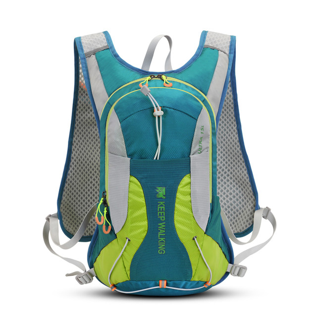 Cross-country running backpack, small outdoor mountaineering water bag ...