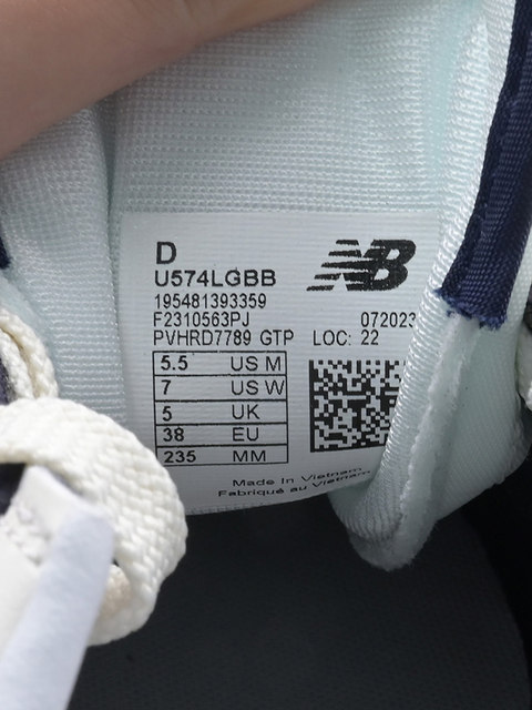 New Balance Nb New arrival 574 Series Couple Retro Navy Blue Casual ...