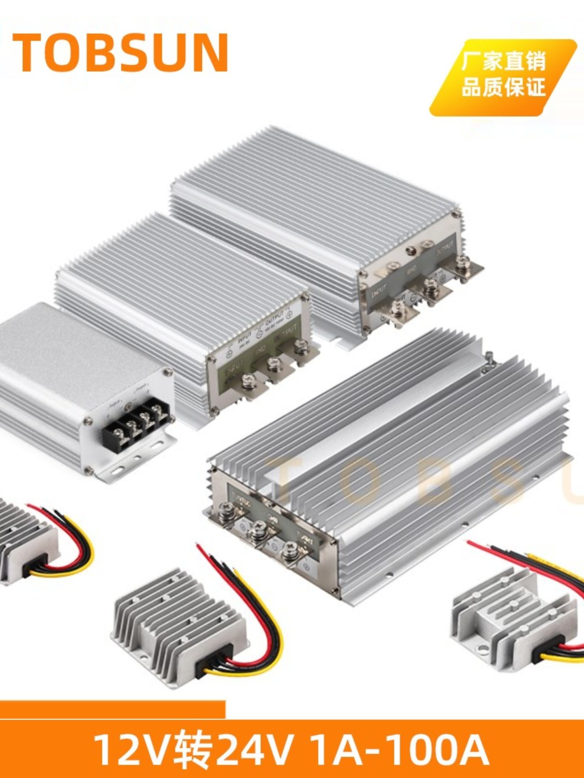 Tobsun 12V - 24V DC-DC Dönüştürücü Yükseltici Güç Kaynağı Modülü - 1A ...