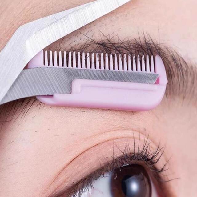 Eyebal cuts, eyebrows, cosmetic cutting novice makeup safety tool ...