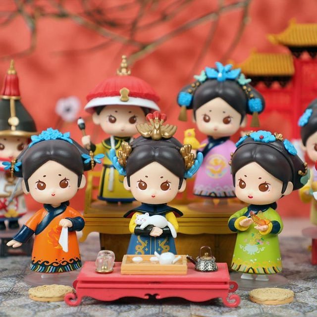 Qingyifang Yihe Qingmengyin series blind box ancient style Ming and ...