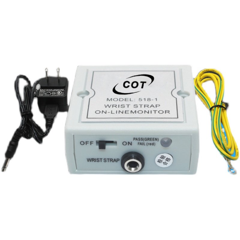 Cottden Electrostatic Ring Monitor - Anti-Static Wristband with Alarm