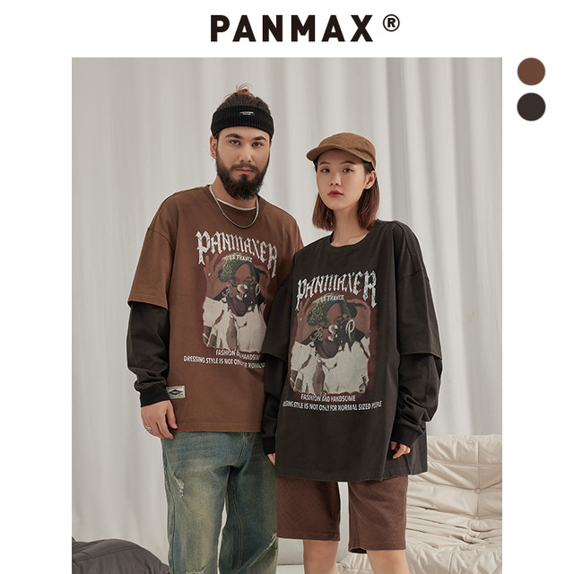 PANMAX large size trendy men's clothing 2024 autumn American high ...