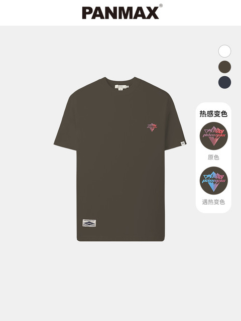 PANMAX large-size men's temperature-changing printing with fat and ...