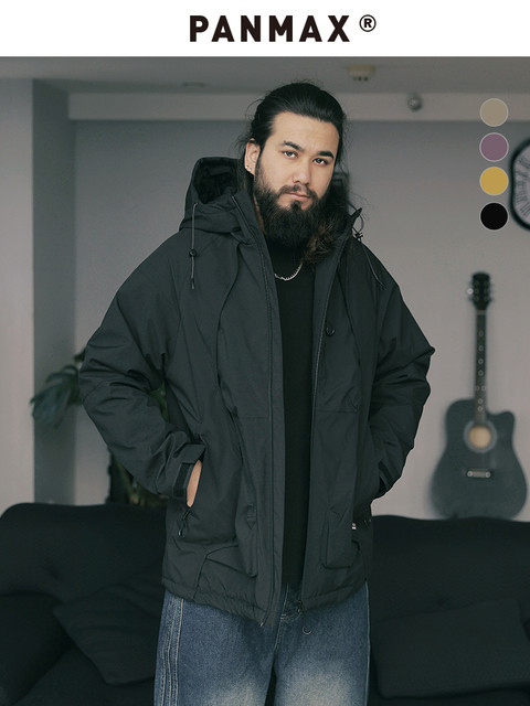 PANMAX trendy brand plus size men's clothing 2024 winter warm casual ...