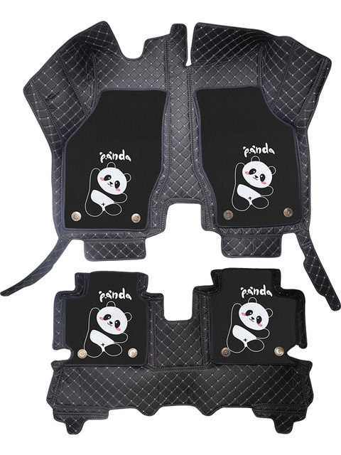 Car foot mat full encirclement special Panda Knight Kart cartoon women ...