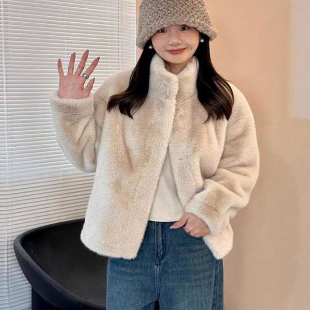 Fur grass female 2024 short short small small small small man Haining ...