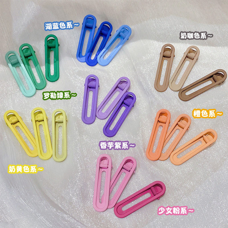 3 hair clips forehead bangs clip side female headdress hairpin hair ...