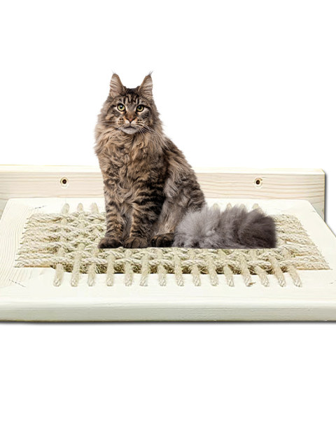 Cat climbing frame Cat ladder Breathable sisal bed Watchtower Cat ...