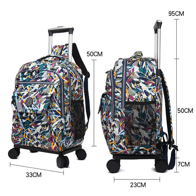New product double-back lever travel bag for women large capacity ...