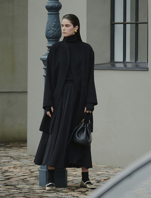 Japanese single brand autumn and winter new style simple and ...