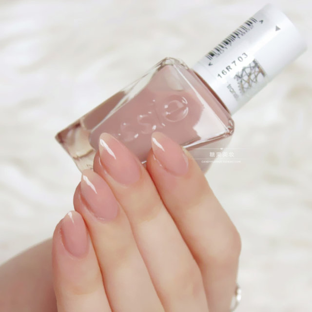 American nail polish Essie spring twist bottle ice-transparent nude ...