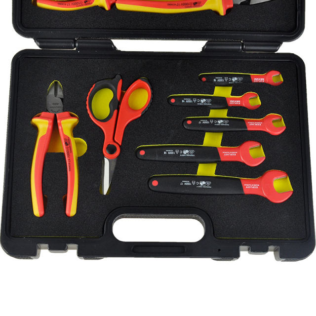 Kaifeng imported electrician tool set insulated wrench pliers tool set ...