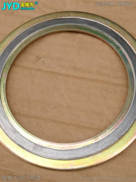 Metal graphite wound gasket flange valve high temperature and high ...