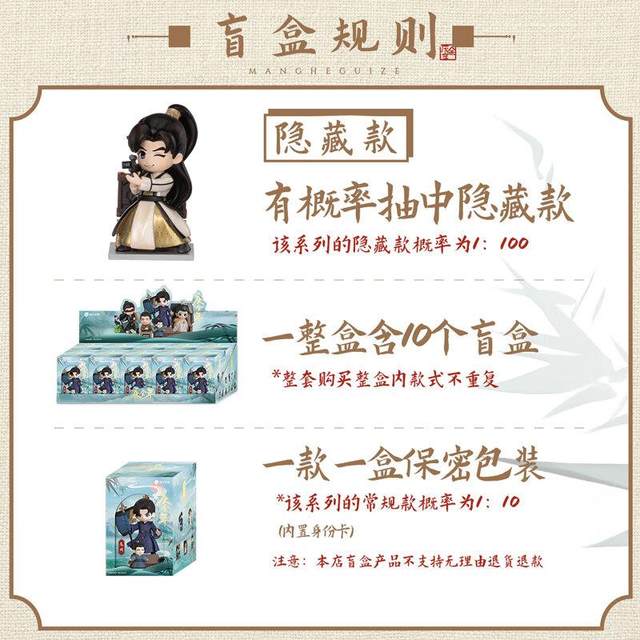 Genuine Yuewen Good Things to Celebrate More Than Years Q Version Blind ...