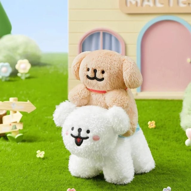 VEF line puppy blind box happy GOGO figure peripheral puppy plush doll ...
