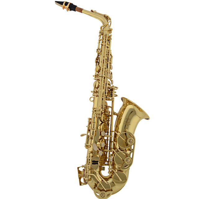 Jinyin alto saxophone in E flat 2000 model gold professional alto ...