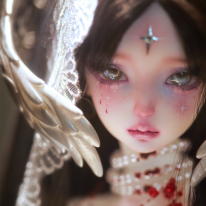 Dollzone thorn bird ensemble complet de poupée bjd femelle à 3 points