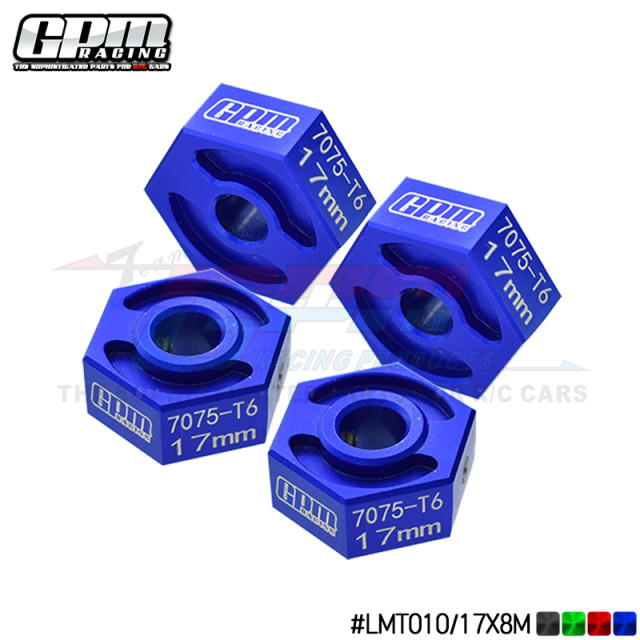 GPM1/8LMT Bigfoot AXLE aluminum alloy 7075-T617MM hexagonal binder 8MM ...