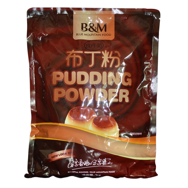 New Date BM Blue Mountain Egg Milk Mango Pudding Powder 1000g - Three ...