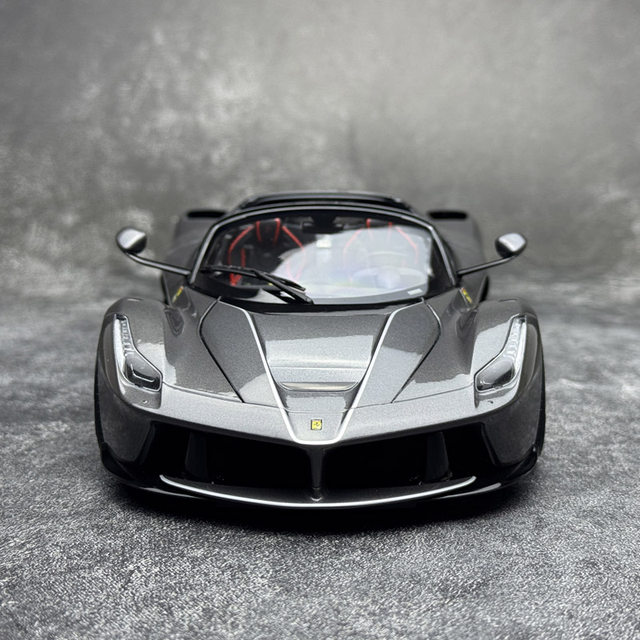 BBR 1:18 Ferrari Rafa Convertible Gray Alloy Fully Open Car Model ...