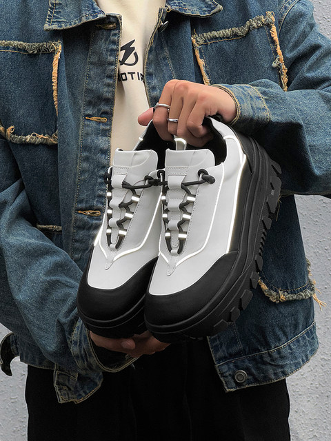Shoes men's shoes autumn and winter sports and casual shoes tide brand ...