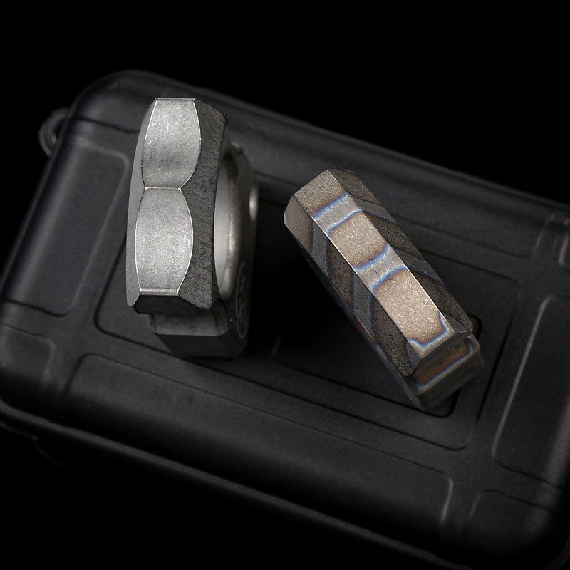 Sfk titanium alloy defense finger tiger självförsvarsring | edc ...