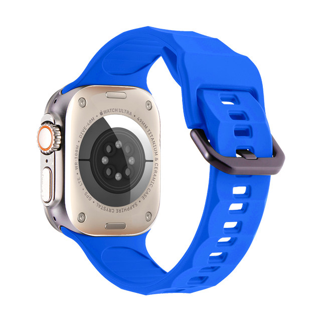 Summer new Klein blue sports silicone iwatch strap suitable for Apple ...