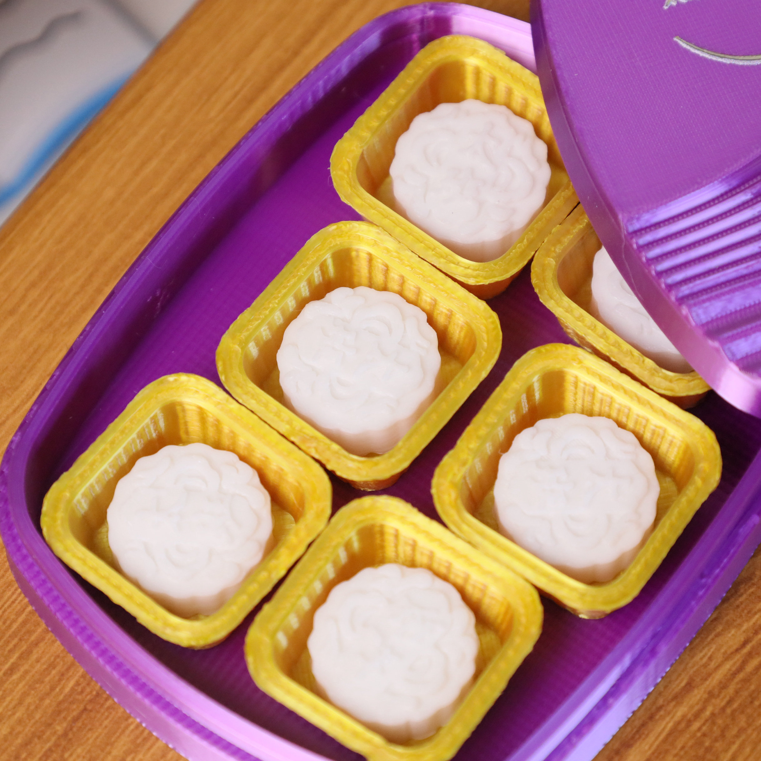 DIY Snowskin Mooncake Miniature Model - Hong Kong Stijl Scene Speelgoed