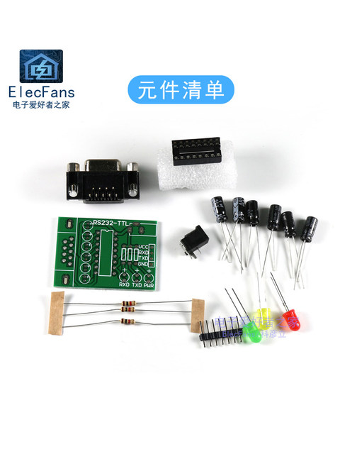 (Parts) Max232 Rs232 Serial Port to Ttl Upgrade Flash Board Stc ...