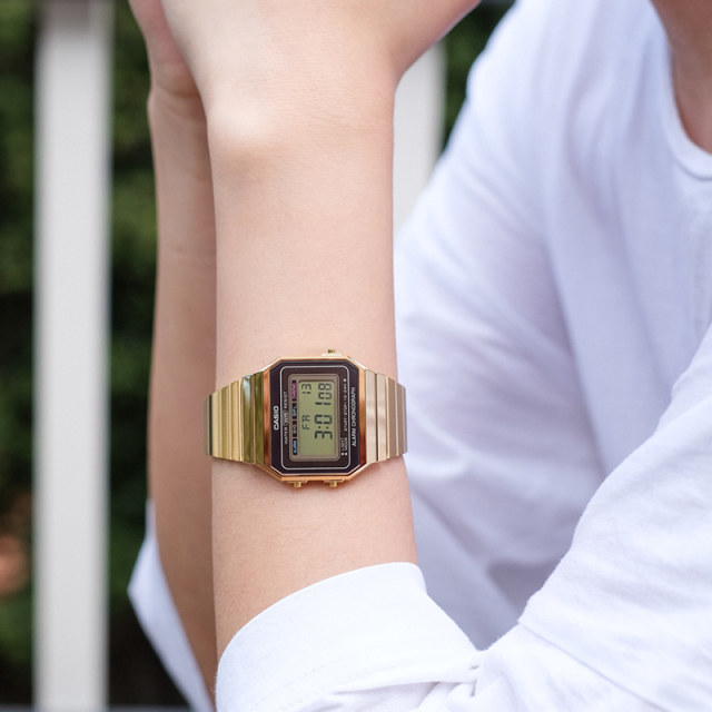 Casio Fashion Watch Waterproof Nights Alarm Student Men's Watch A700WM ...