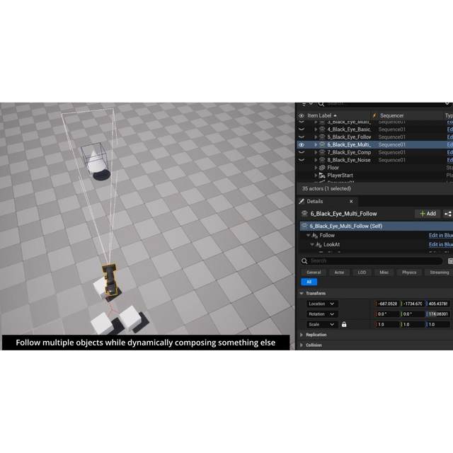 UE5 Unreal 5.5BLACKEYECAMERAS game camera plug -in movie perception ...
