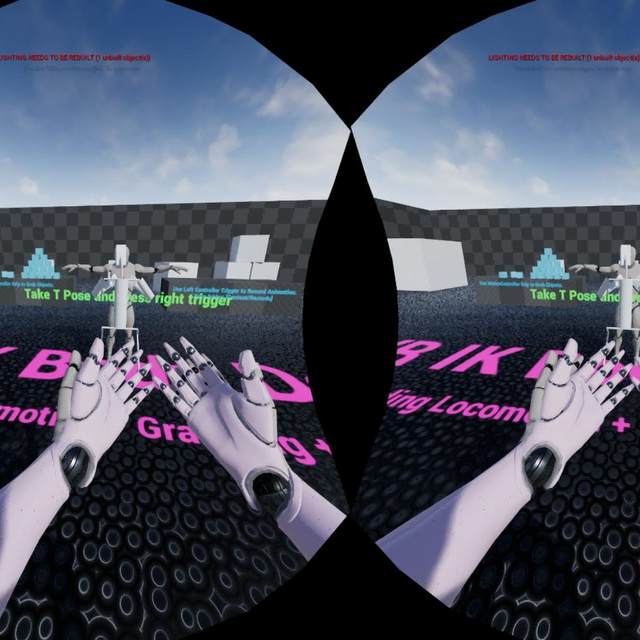 UE5 Unreal 5.4VRIKBody plug-in to evaluate body position based on VR input