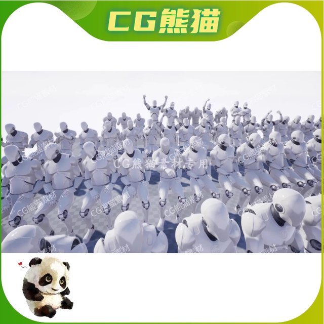 UE4 Unreal 5 Spectators Audience Crowd Simulation Mocap Pack